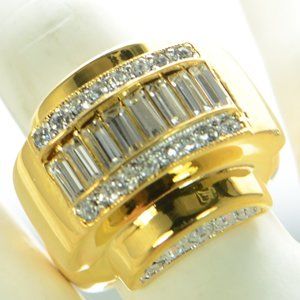 Kenneth Jay Lane | Jewelry | Kenneth Jay Lane Kjl Crystal Baguette ...